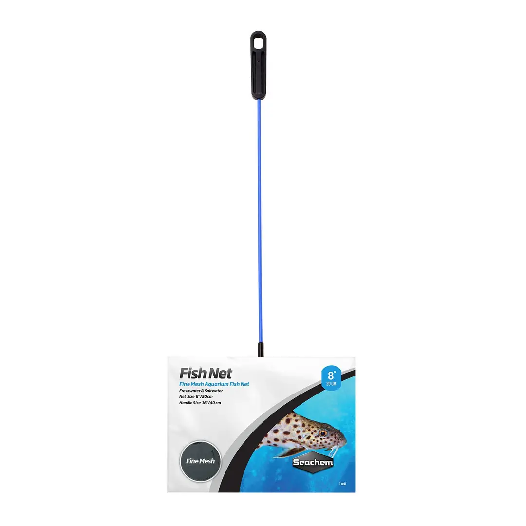 Seachem Fish Net Long Handle Fine Mesh Balık Kepçesi 20 Cm