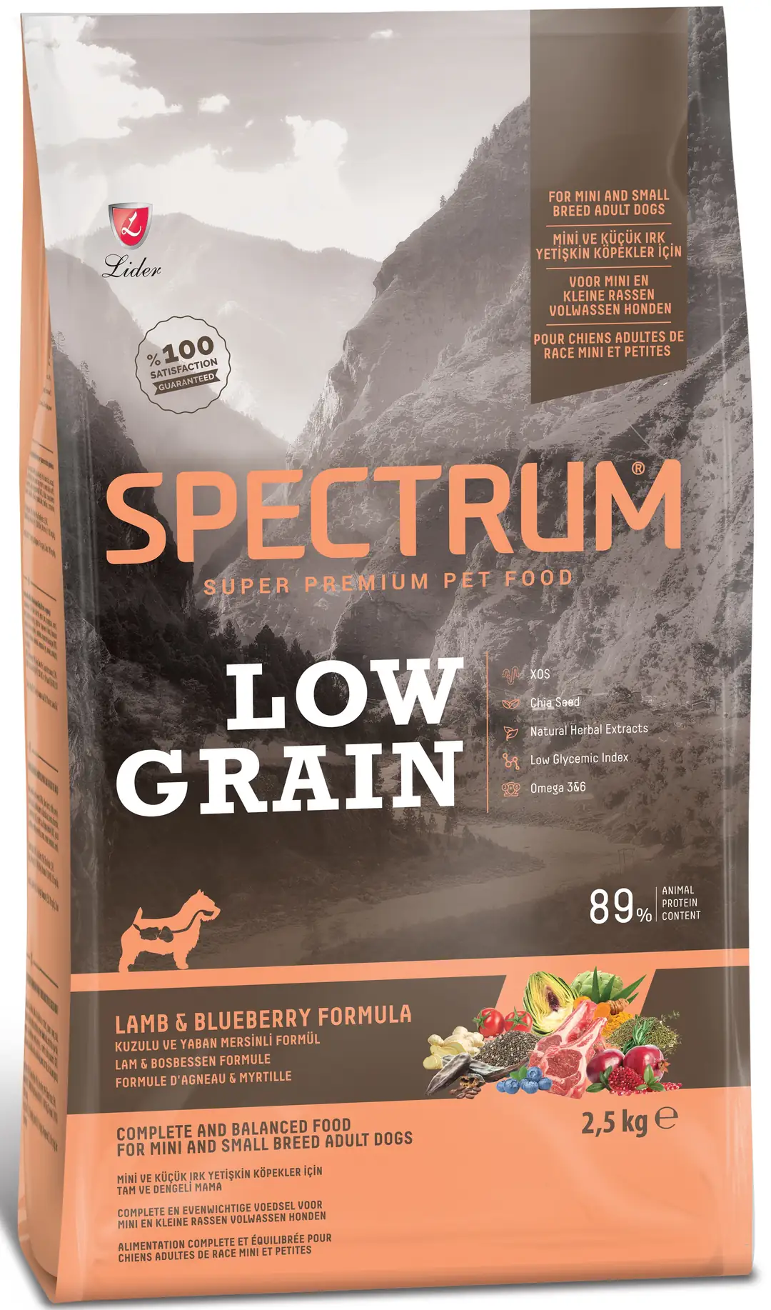Spectrum Low Grain Kuzu Etli & Yaban Mersinli Mini Ve Küçük Irk ...