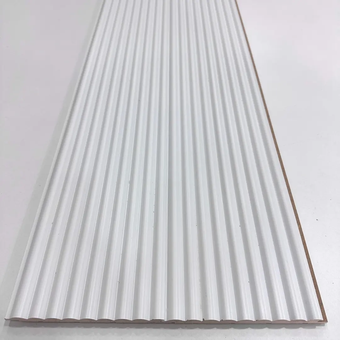 Wave 15 cm Beyaz Mdf Duvar Paneli