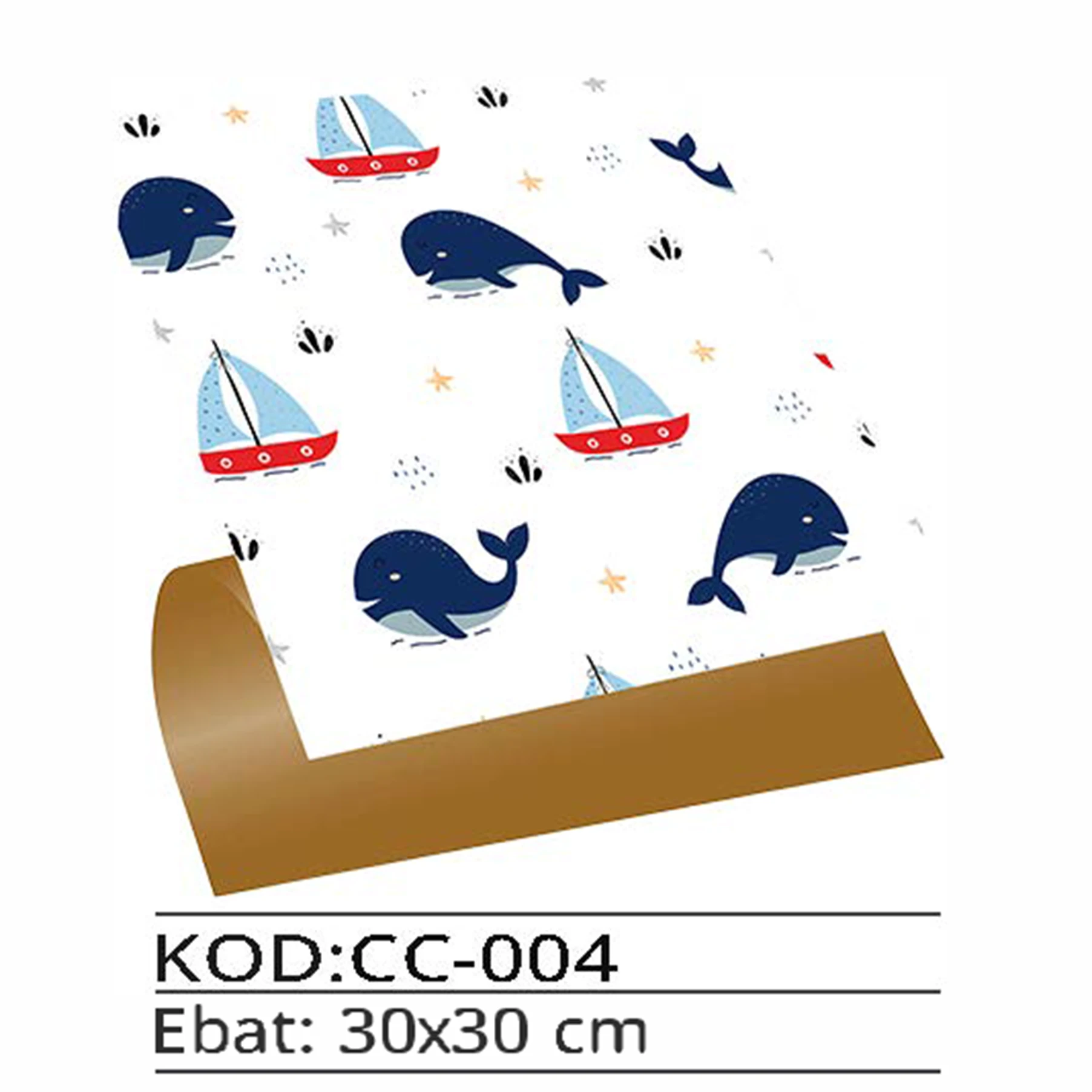 30x30Cm CC-004 Yapışkanlı PVC Duvar Paneli