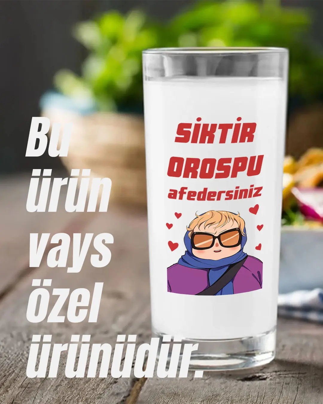 Rakı Bardağı - Siktir Orospu