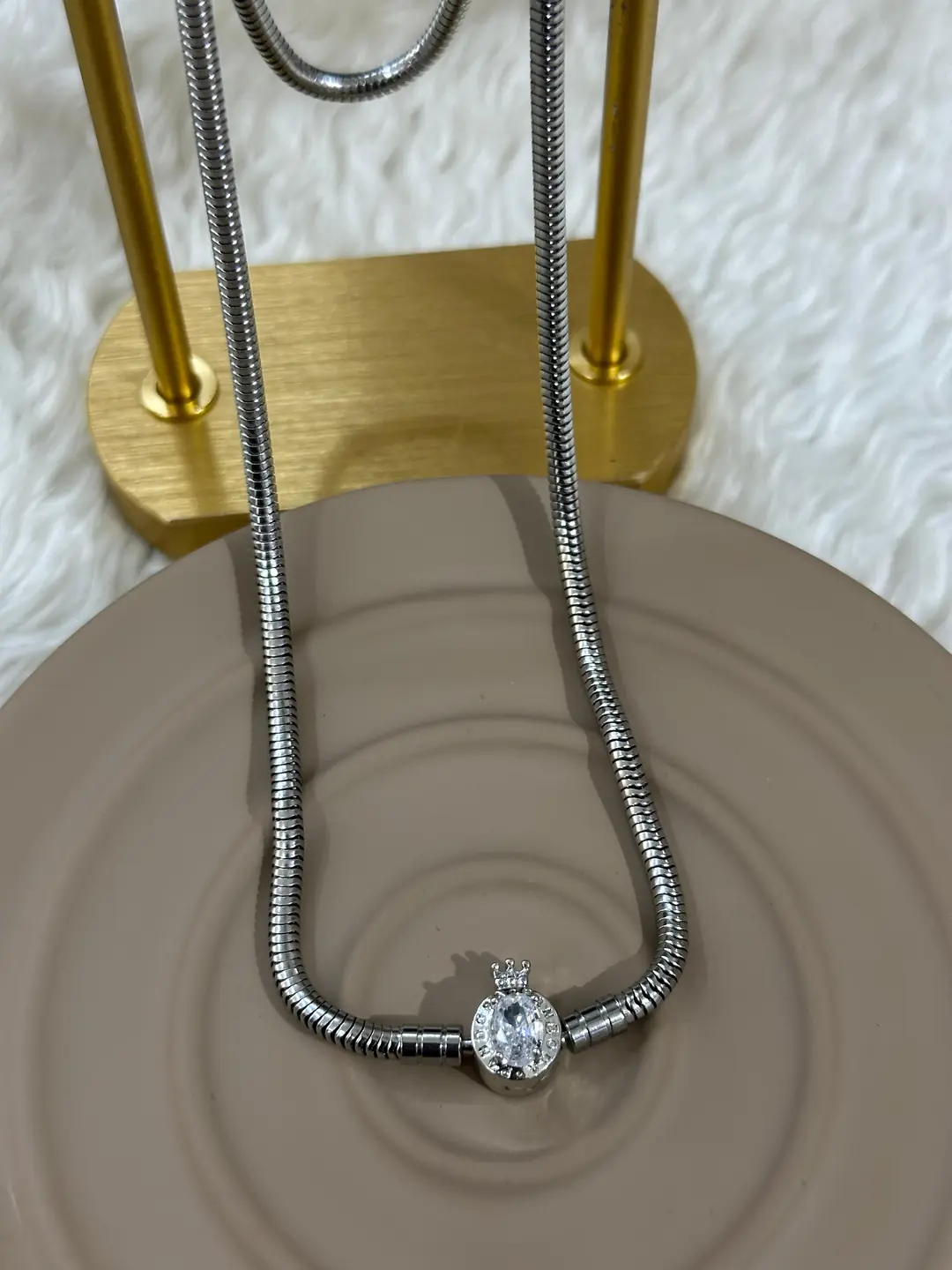 Çelik Pandora Kolye