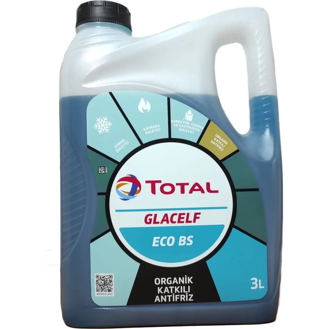 Total Glacelf Eco Bs Antifriz - 3 Litre Mavi