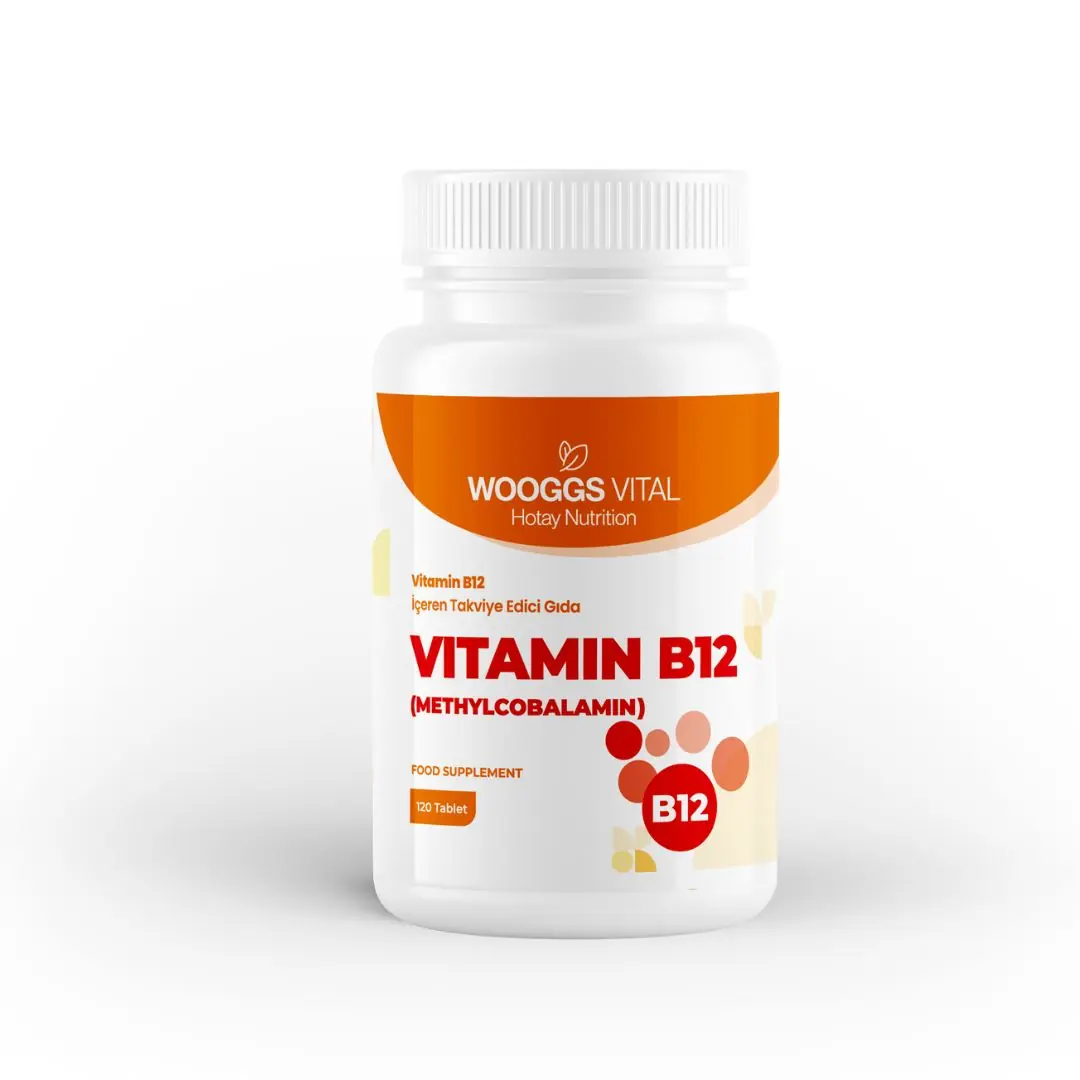 WOOGGS VITAL Vitamin B12 İçeren Takviye Edici Gıda 120 Tablet