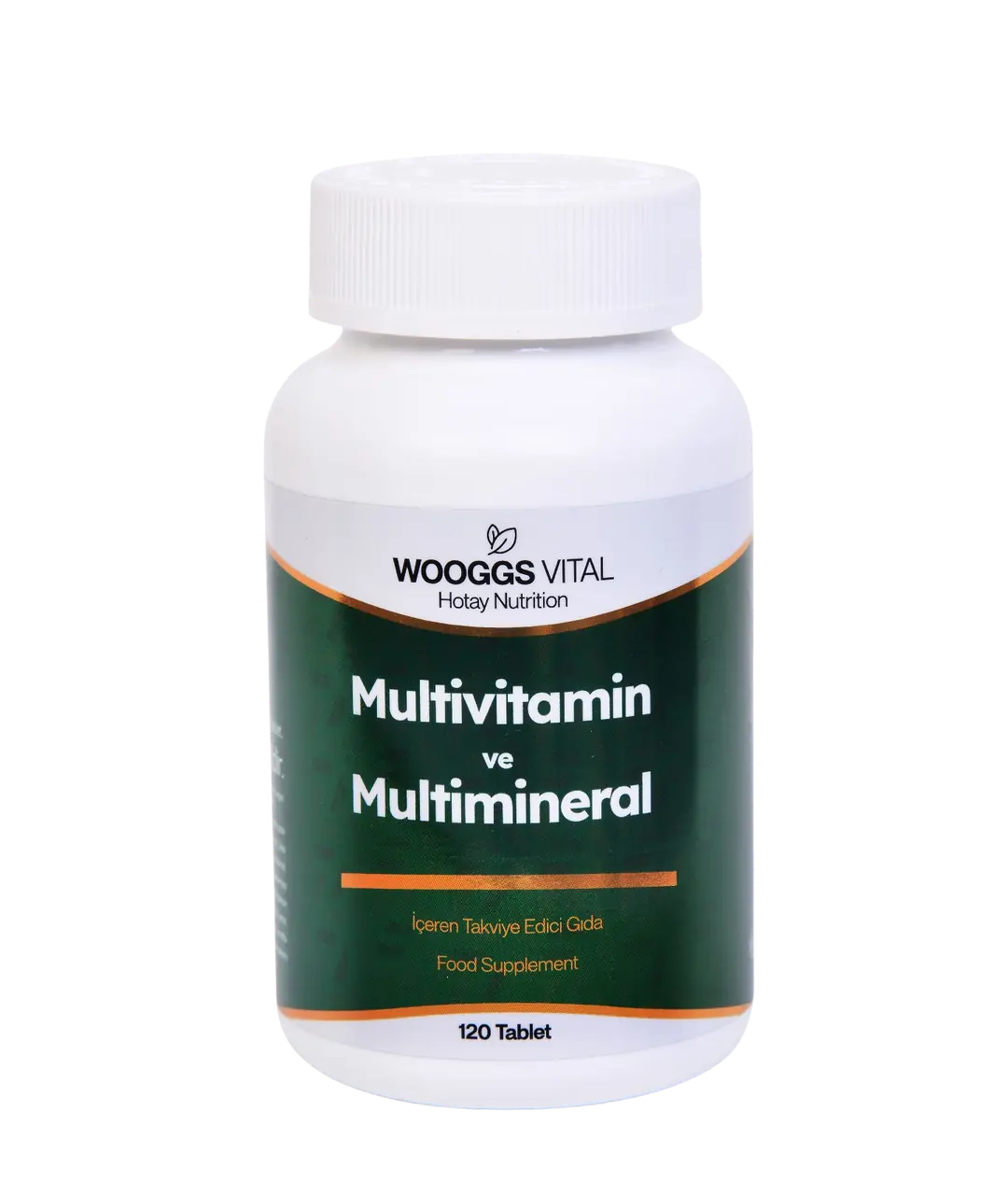 Wooggs Vital Multivitamin and Multimineral Supplementary Food 120 Tablets