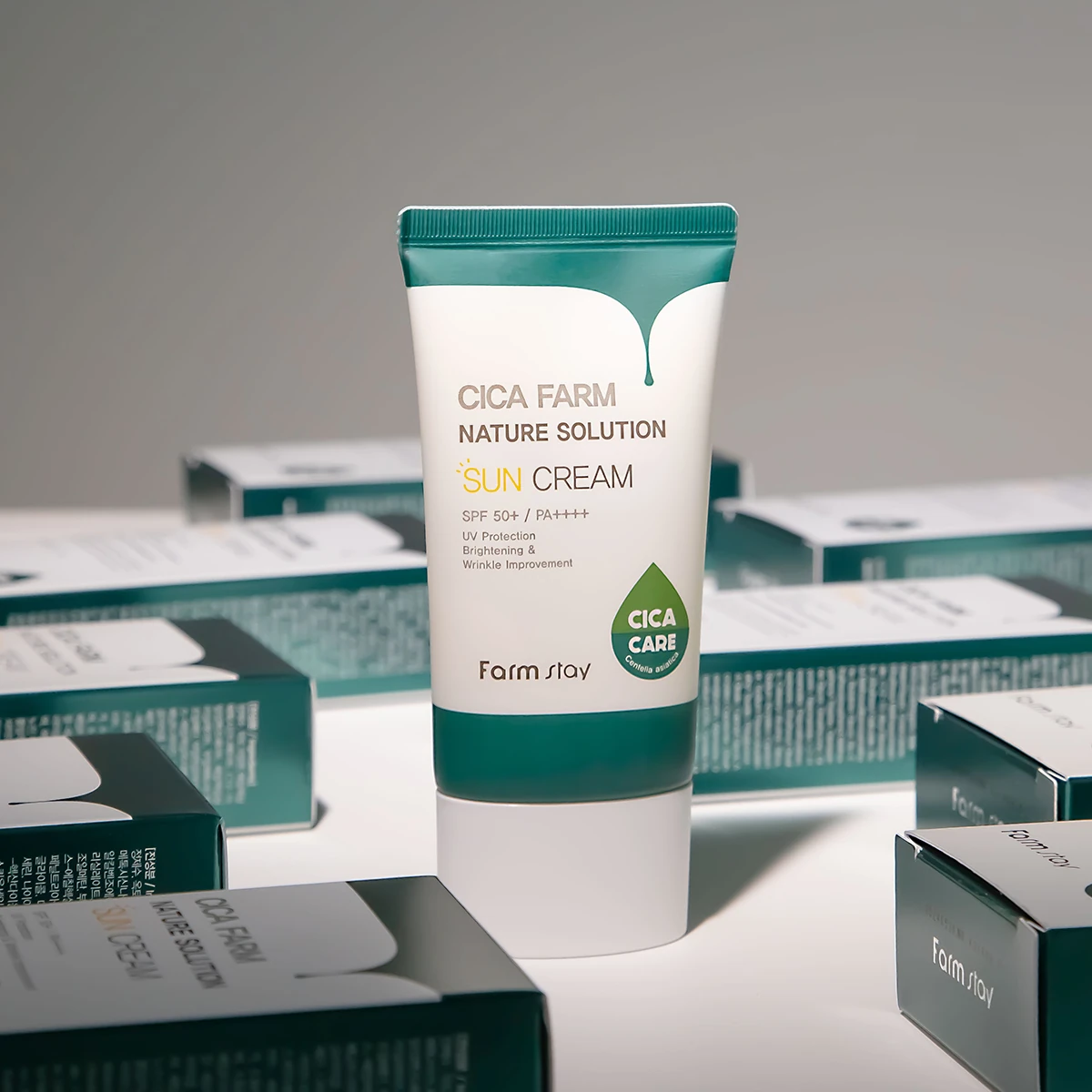 Farmstay Cica Farm Nature Solution Sun Cream 50g - Centella Özlü Güneş ...