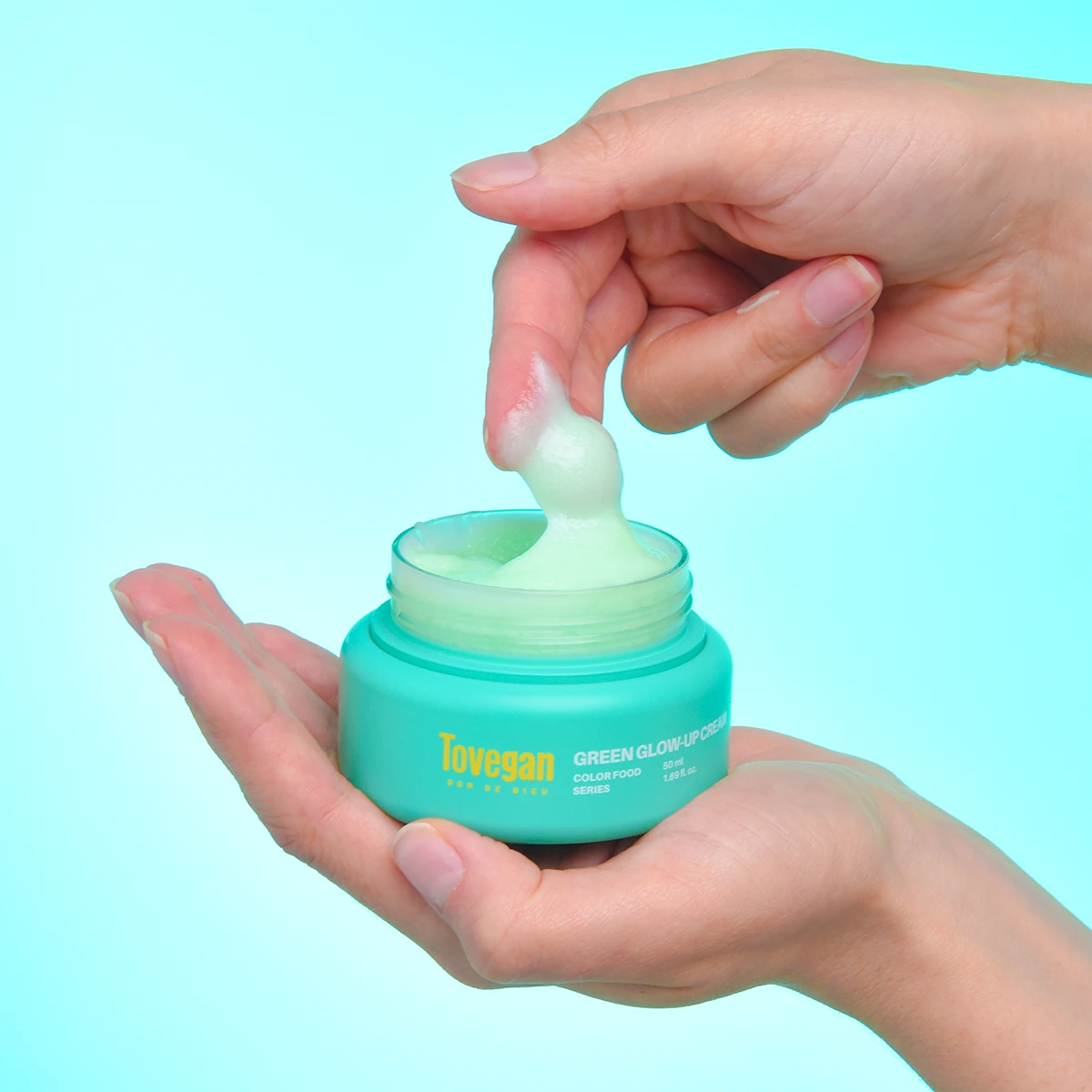 Tovegan Colorfood Series Green Glow up Cream 50ml - Centella İçeren ...