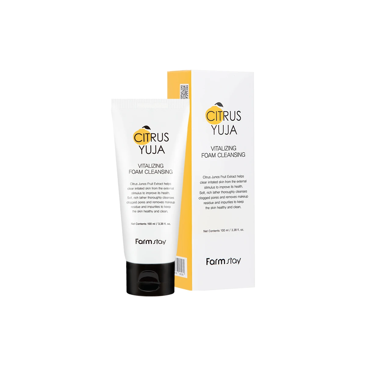 Farmstay Citrus Yuja Vitalizing Foam Cleansing 100ml - Yuja Özlü ...