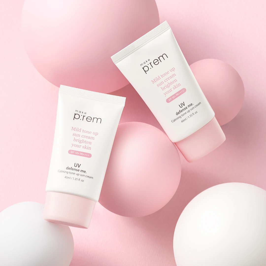 Make P:rem UV Calming Tone Up Sun Cream 50ml | Limonian