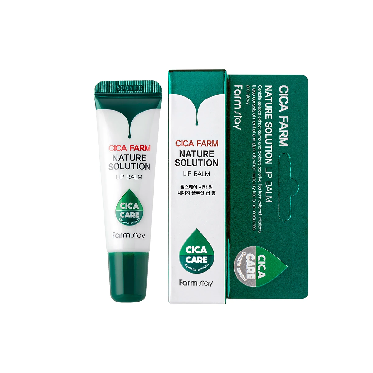 Farmstay Cica Farm Nature Solution Lip Balm 10g - Centella Özlü Lip ...