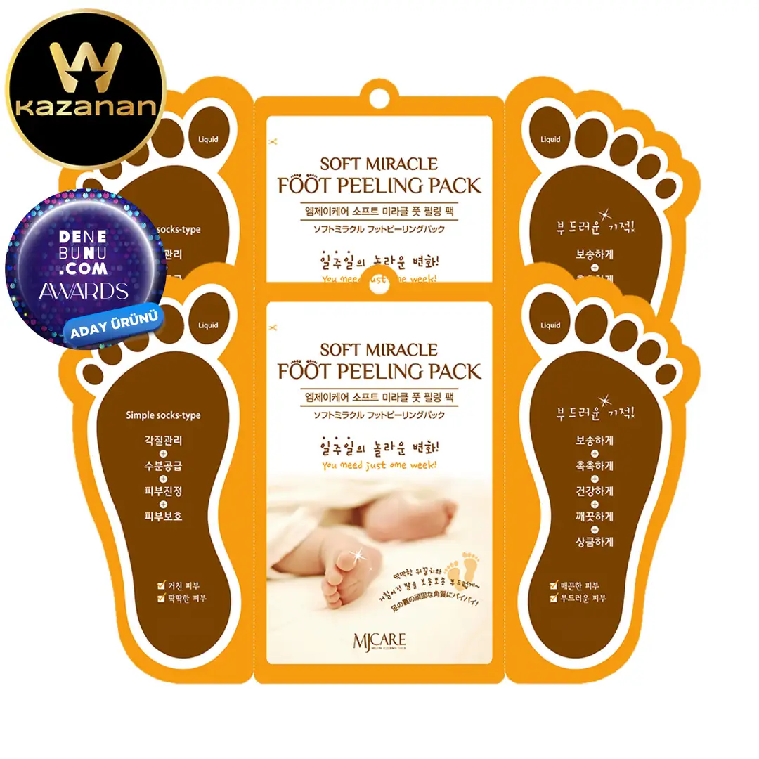 Mjcare Miracle Foot Peeling Pack - Mjcare Çorap Tipi Ayak Peeling ...
