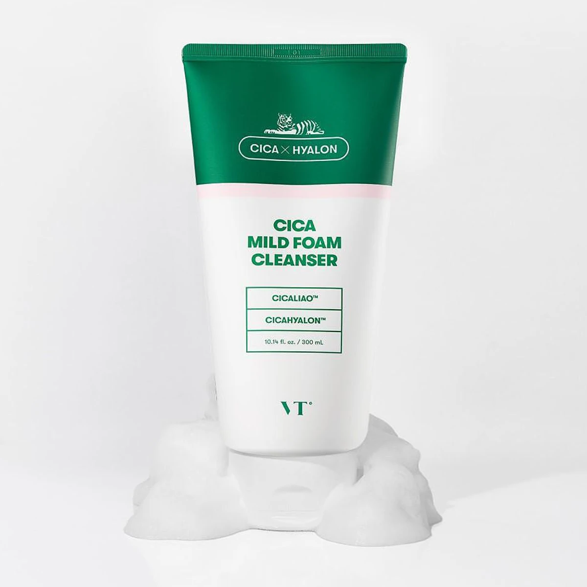 VT Cosmetics Cica Mild Foam Cleanser 300ml | Limonian