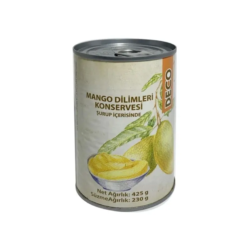 Mango Dilimleri Konservesi Şurup Içerisinde 425g Canned Mango Slices I