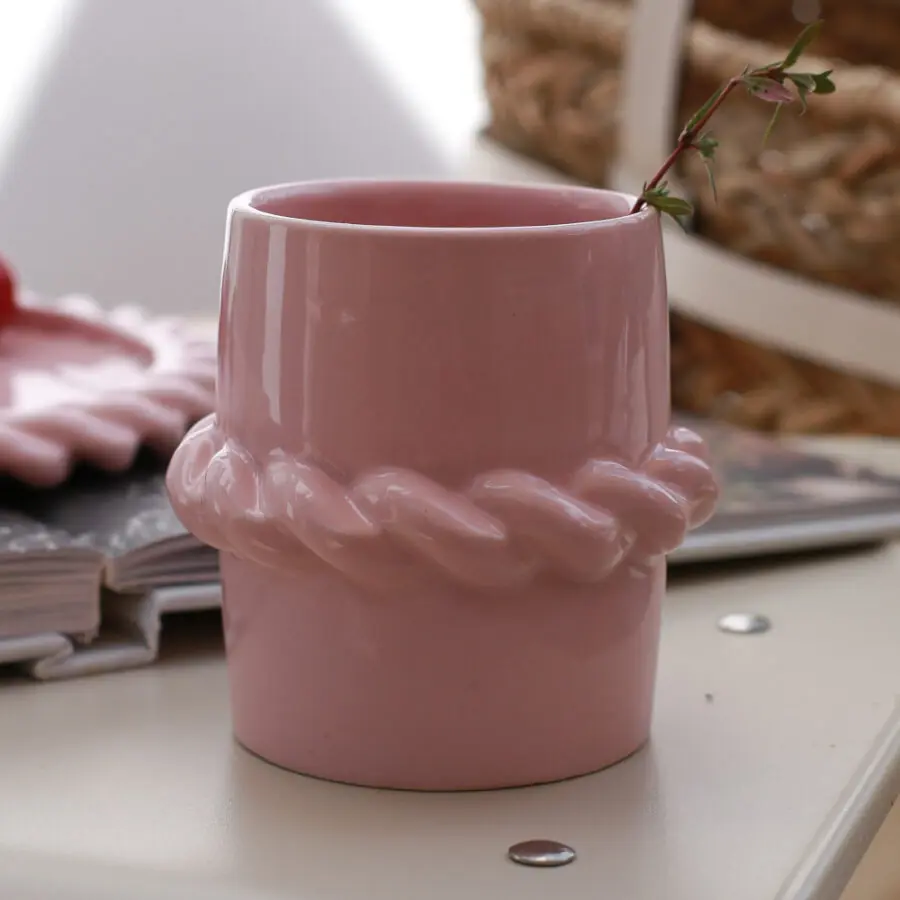 Pink Twist Mug