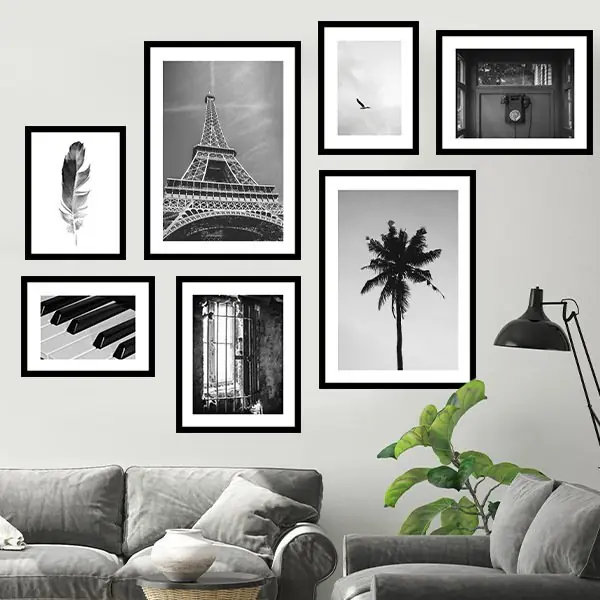 Özgürlük 1 Çoklu Çerçeve ve Poster Seti - SB1019 | Araste Dekorasyon