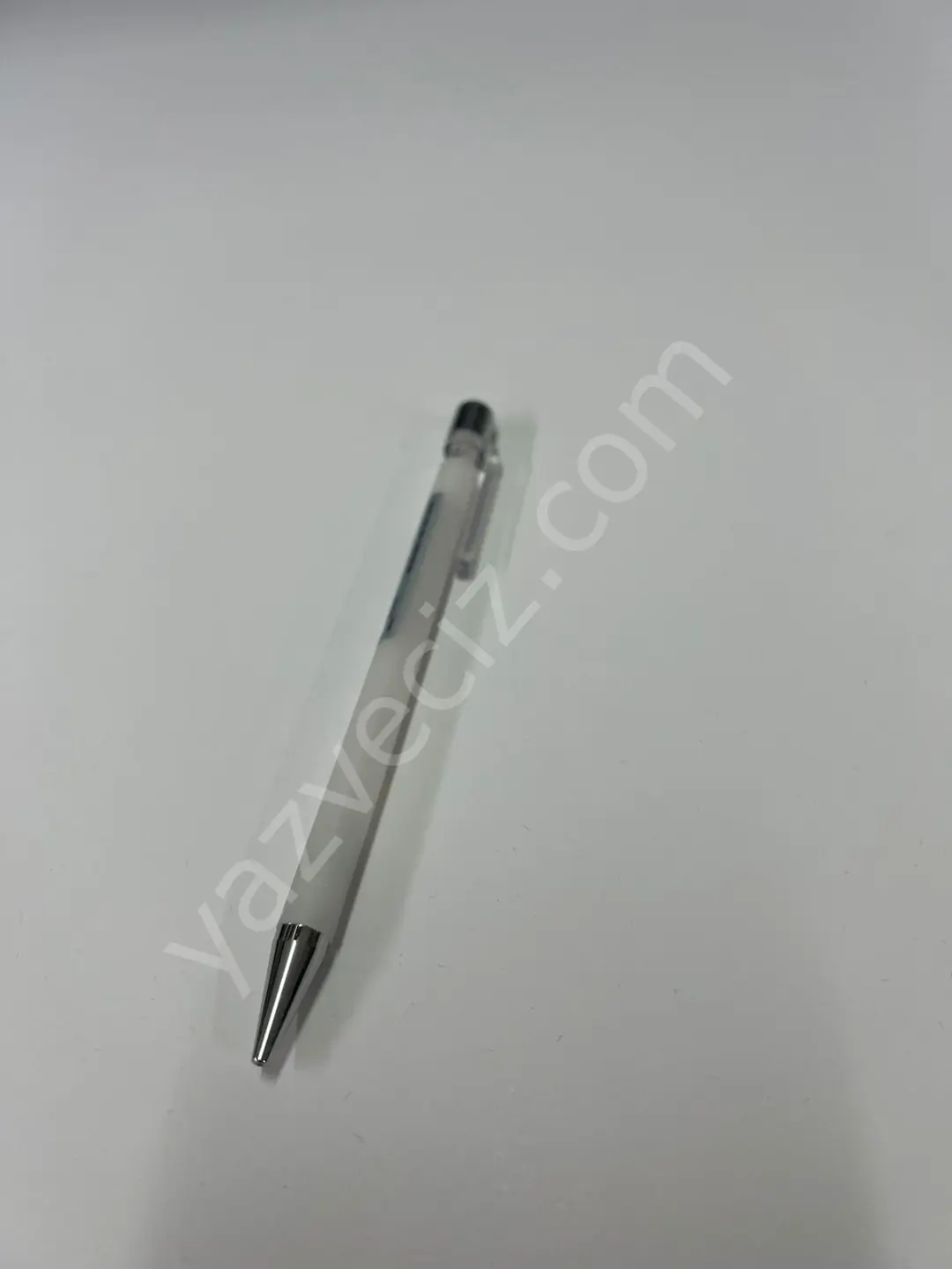 SINZI Tomo Sharp Slikon Gövdeli 0.5 mm versatil kalem-beyaz renk - sınzı