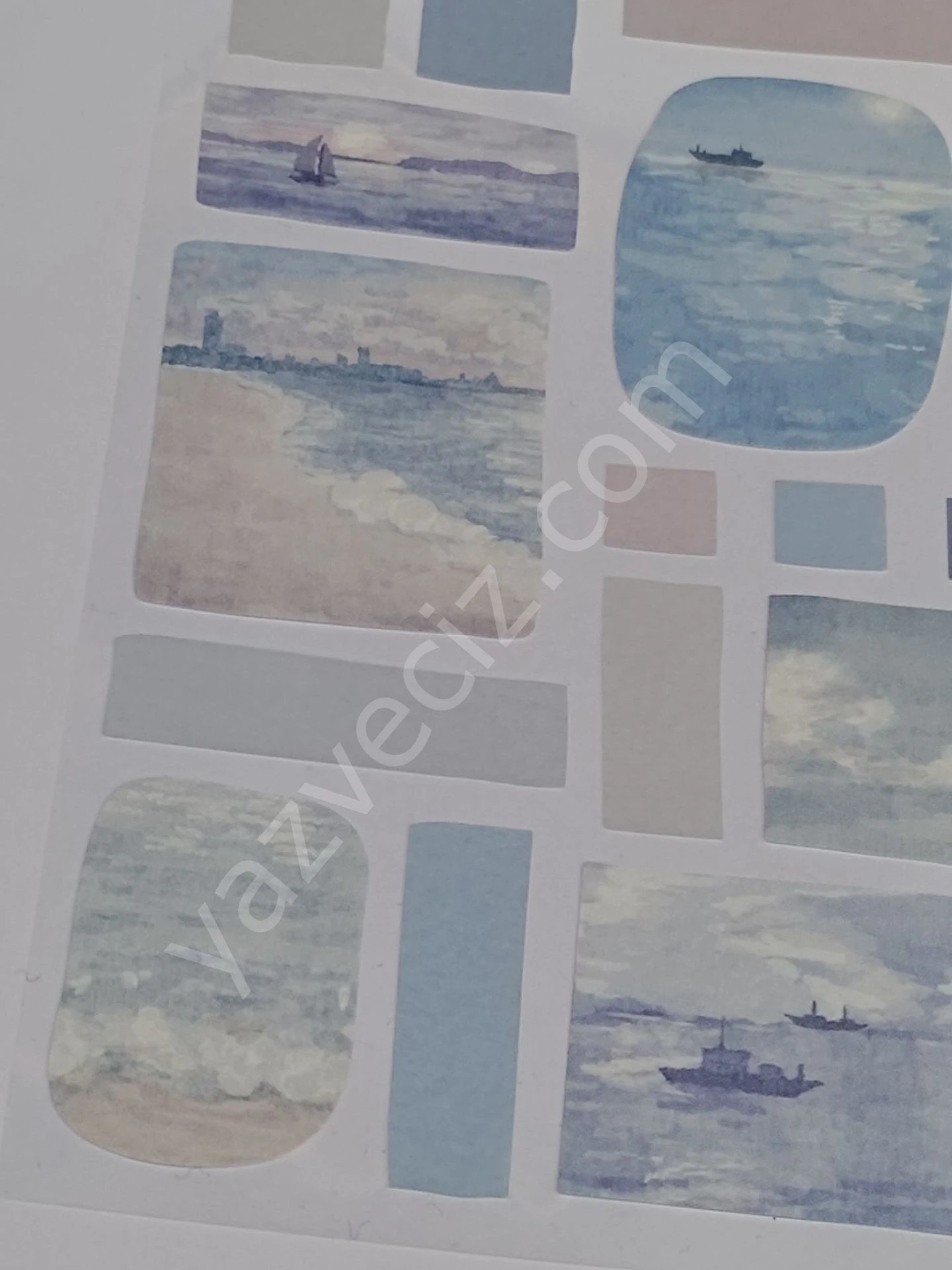 Orijinal Japon manzaralı sticker - mindwave