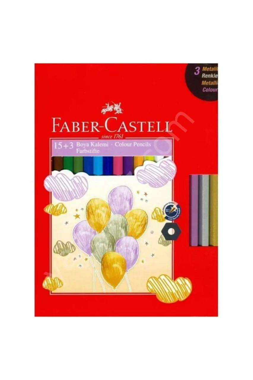 Faber Castell 15+3 Kuruboya Seti - faber castell