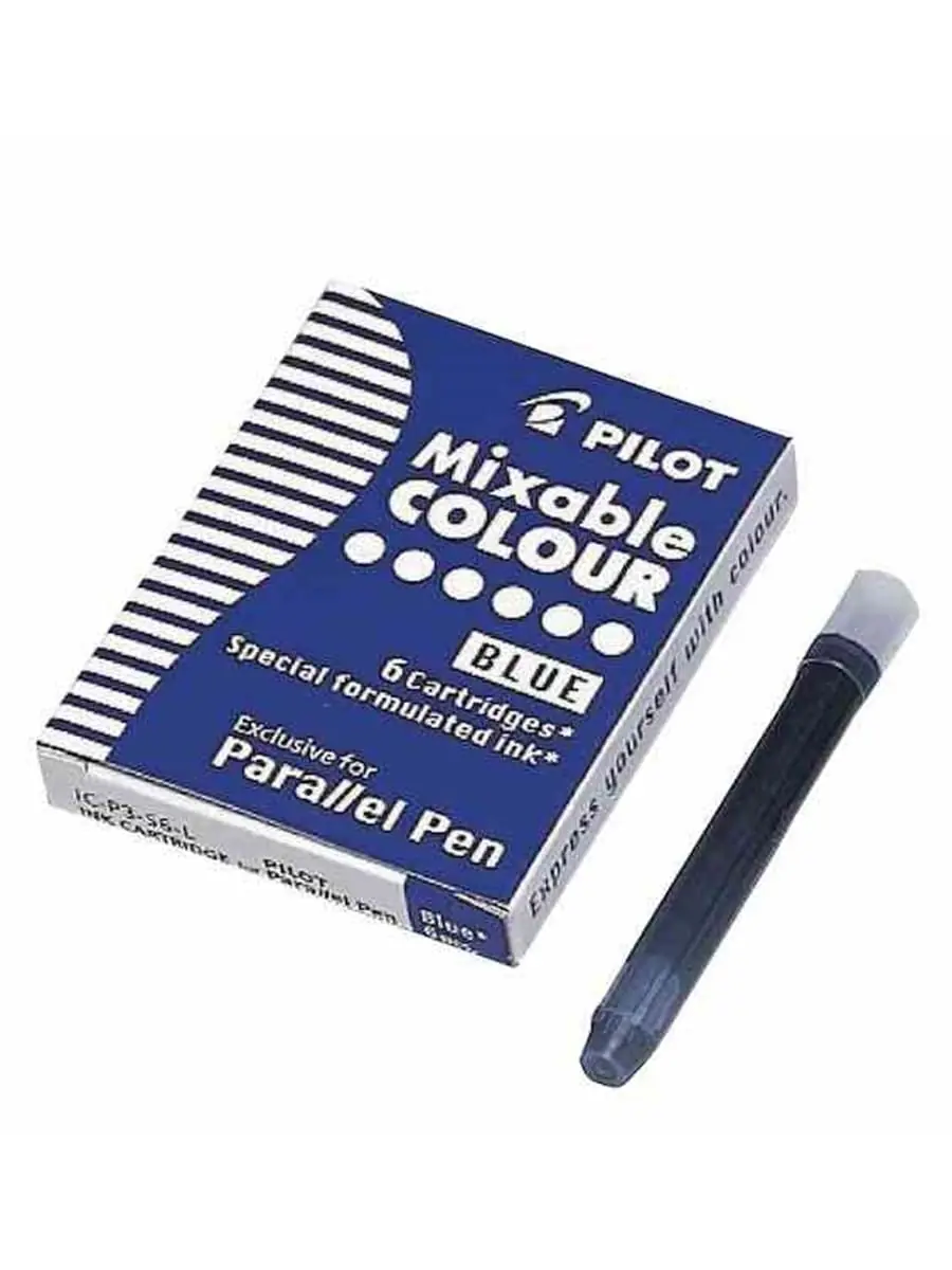Pilot Mixable Colour Dolma Kalem Mürekkep Kartuş Mavi Renk 6 'lı