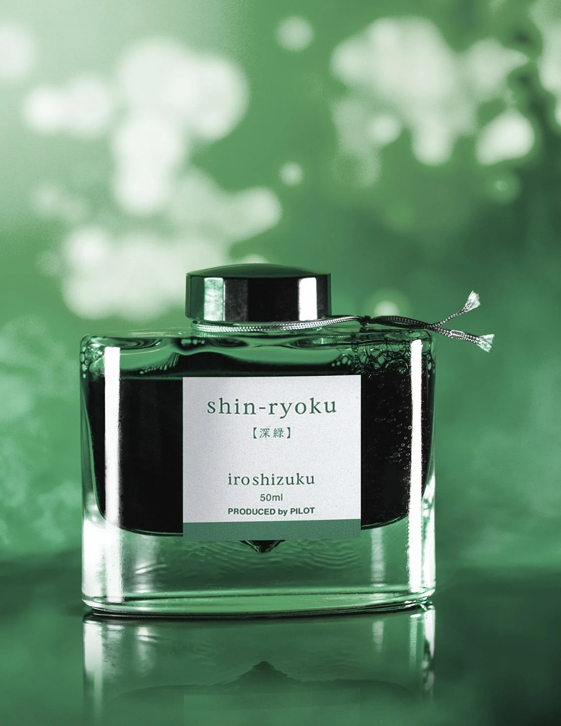 Pilot Iroshizuku Mürekkep Şişesi – Yu-Yake 50 ml Renk Shin-ryoku