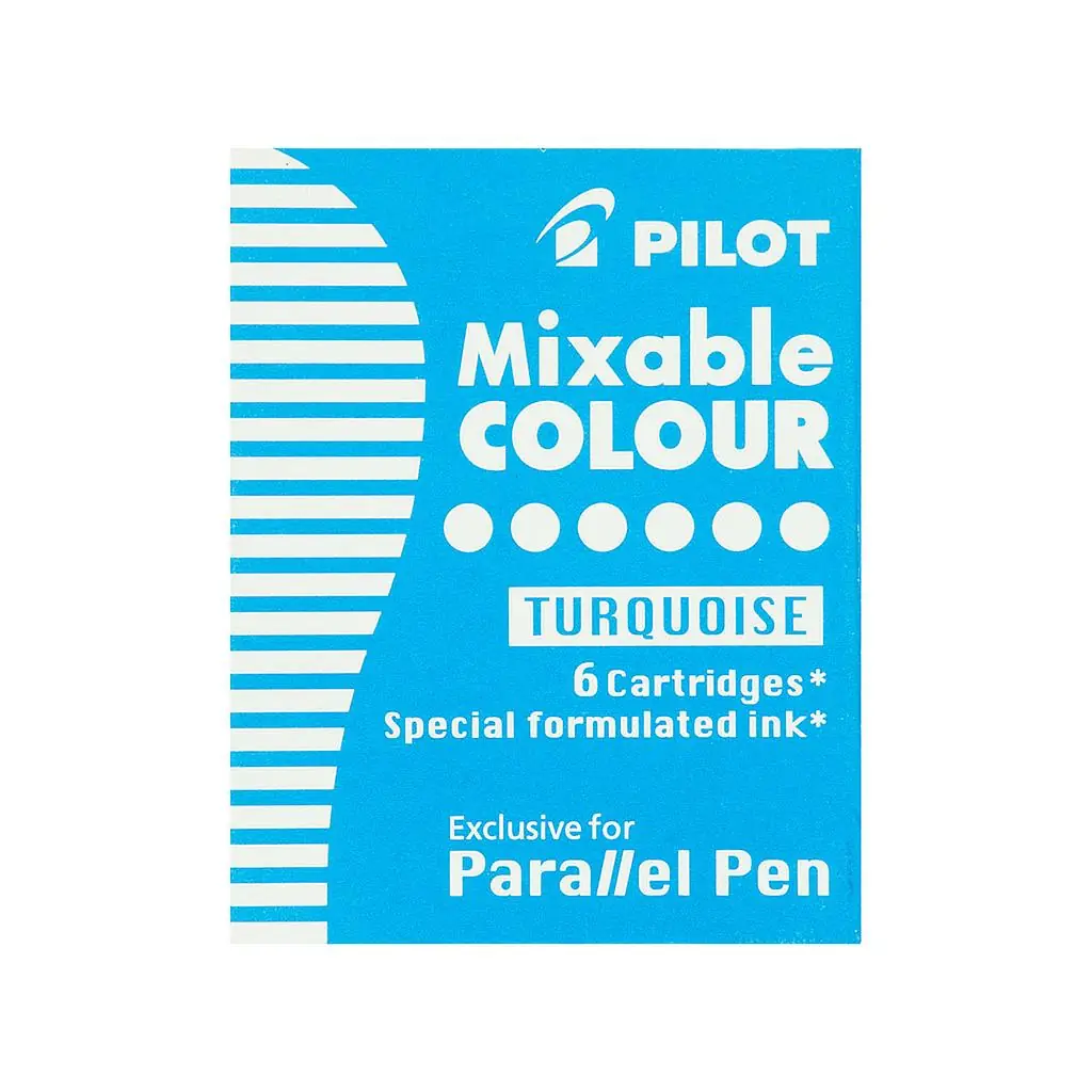 Pilot Mixable Colour Dolma Kalem Mürekkep Kartuş Turkuaz Renk 6 'lı