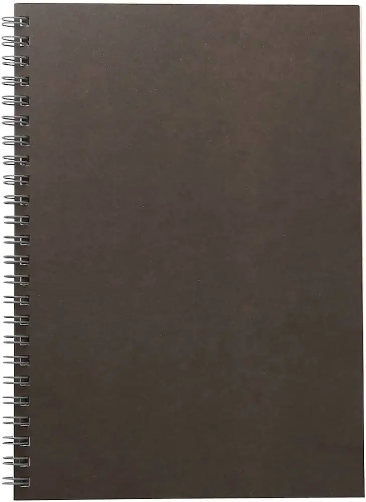 Muji Profesyonel Kalite Wood Paper Telli Çizgili Defter A5 48 Yaprak ...