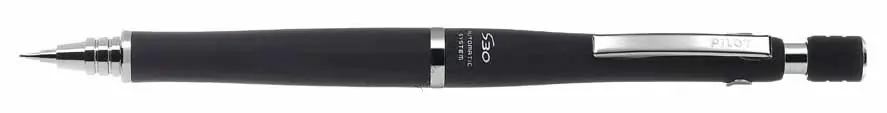 Pilot S30 Automatıc System 0.5 mm Siyah Ahşap Versatil Kalem - pilot