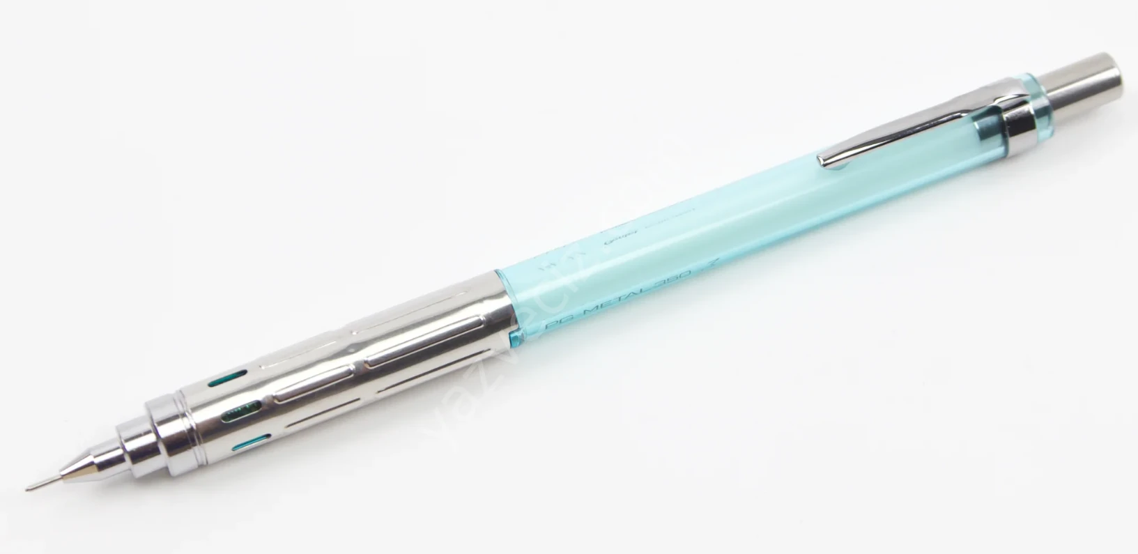 Pentel PG Metal 350. 5 Versatil Kalem şeffaf mavi - pentel