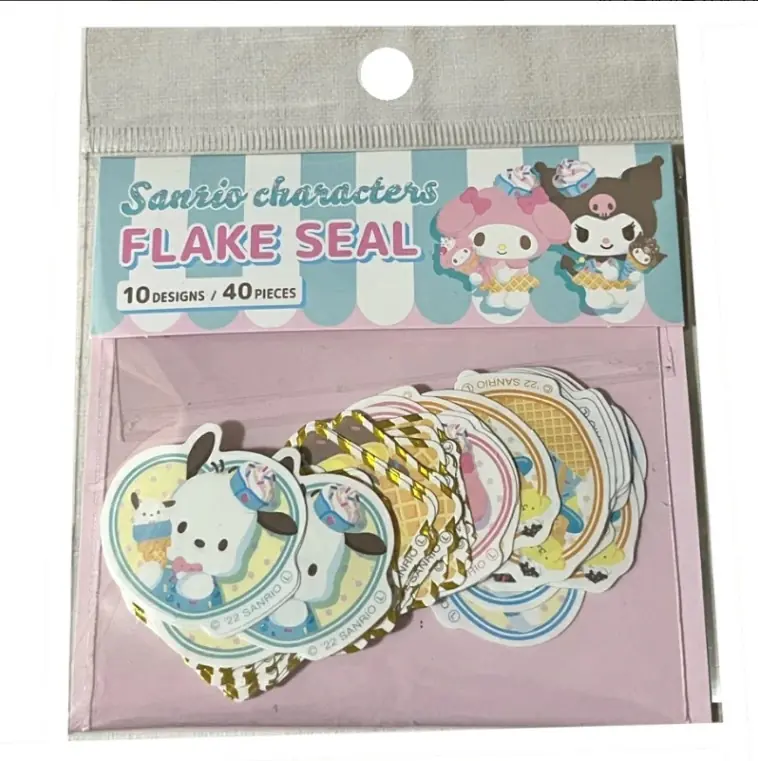 Sanrio Characters Flake Seal Sticker Çıkartma