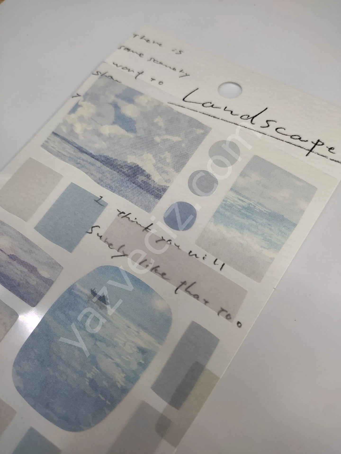 Orijinal Japon manzaralı sticker - mindwave