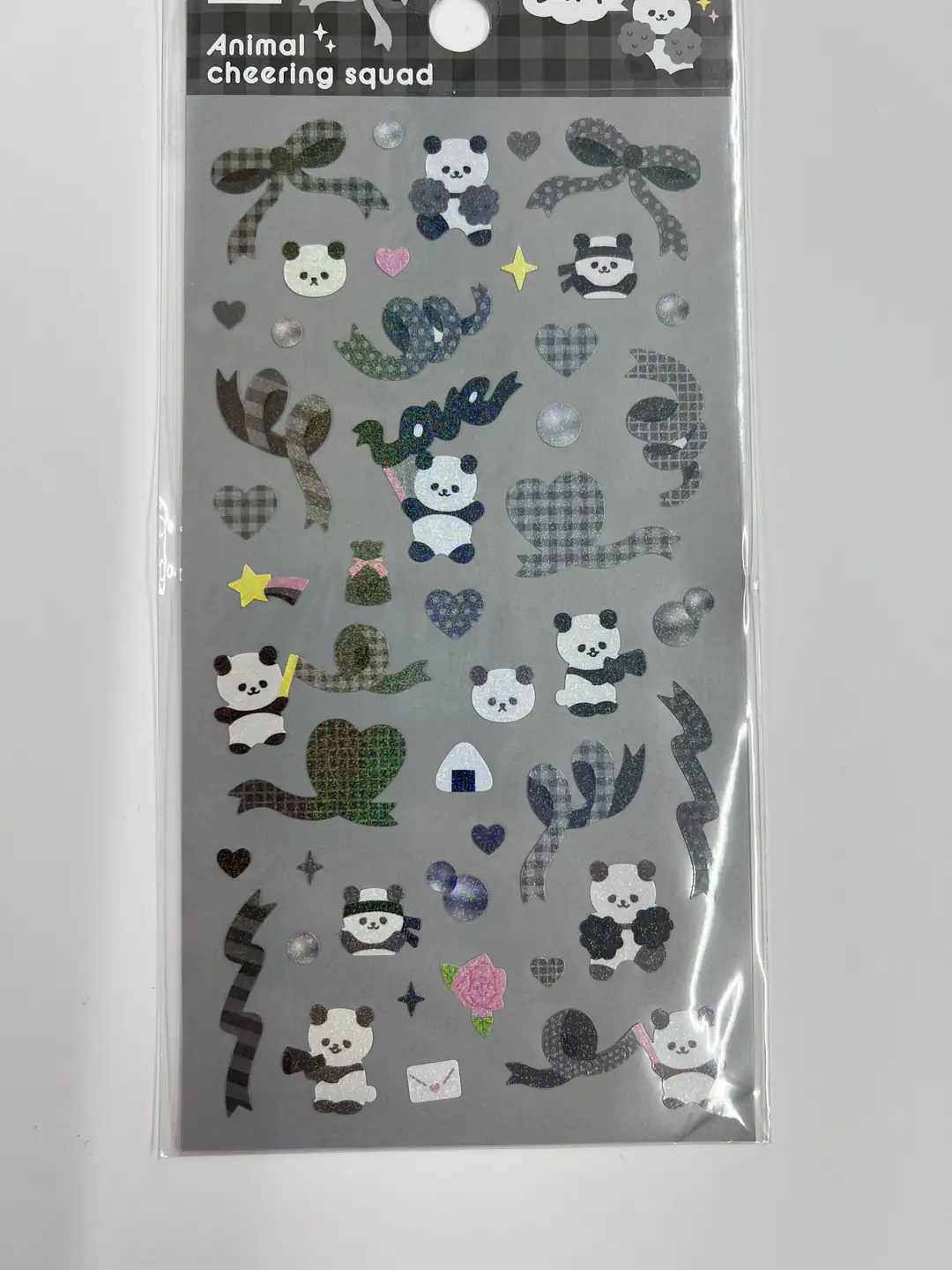 Animal Cheering Squad Hologramlı Sticker Çıkartma