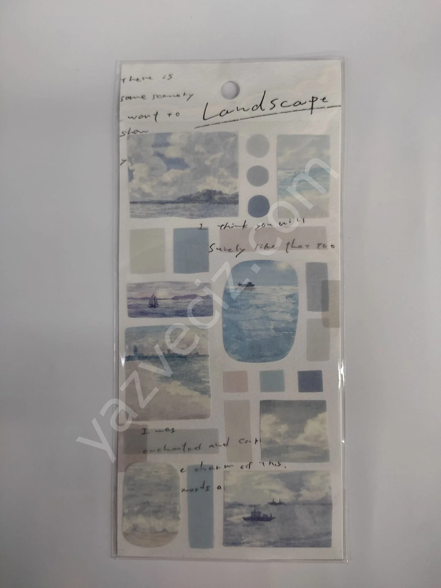 Orijinal Japon manzaralı sticker - mindwave