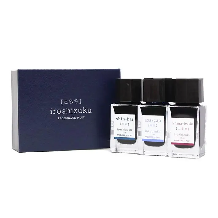 Pilot INK-15-3C-B Iroshizuku Dolma Kalem Mürekkebi 3 Renk Seti 15 ml ...