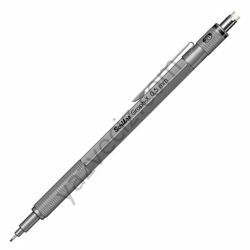 Scrikss Graph-x 0.5 mm Kurşun Gri Rengi Versatil Kalem - Scrikss