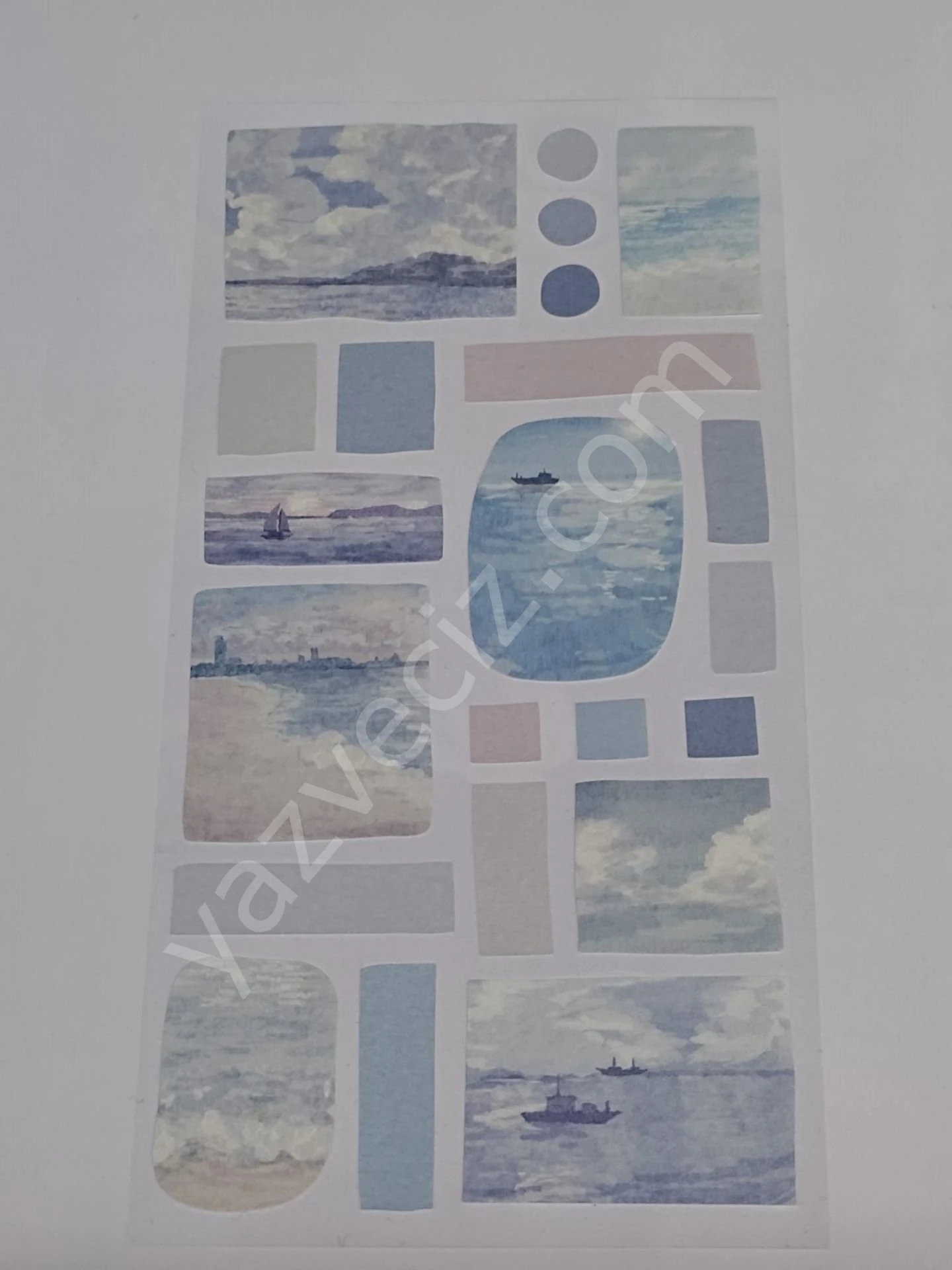 Orijinal Japon manzaralı sticker - mindwave