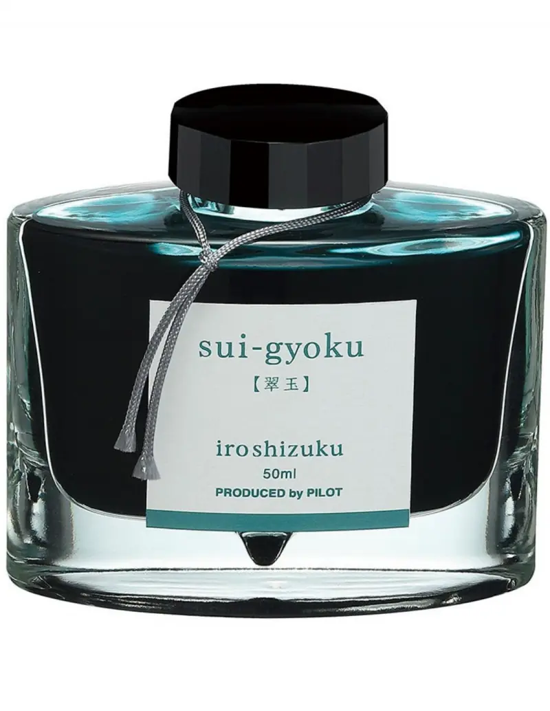 Pilot Iroshizuku Mürekkep Şişesi – Yu-Yake 50 ml Renk sui-gyoku