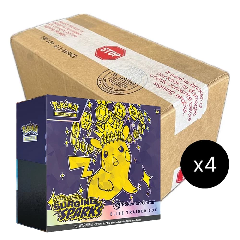 Pokémon Center - Surging Sparks Elite Trainer Box Case