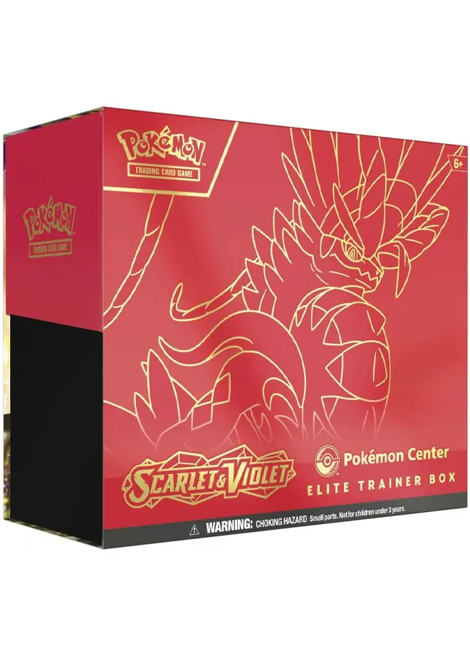 Pokémon Center - Scarlet & Violet Elite Trainer Box (Koraidon) Satın Al ...