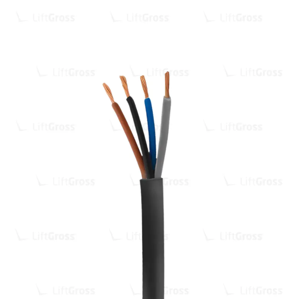 TTR CABLE 4x0.75 mm² (H05VV-F) 100 METERS