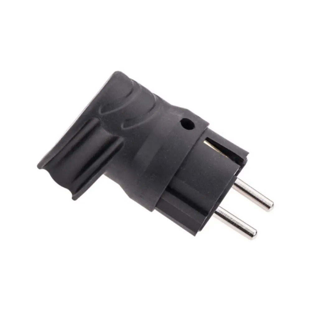IP44 1/16A. 220V Rubber Angled Plug