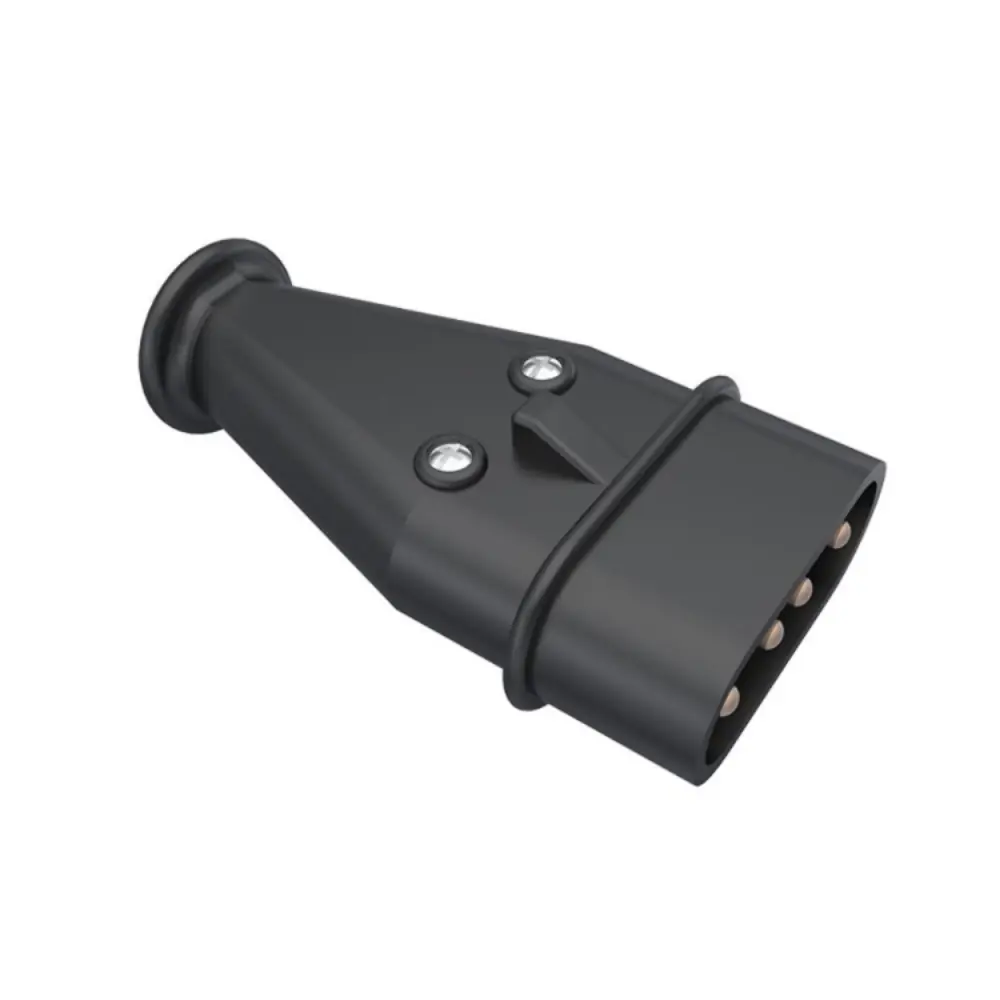 25/40A Flat Straight Plug IP44 380V