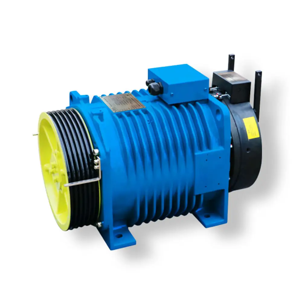 WR-D SERIES GEARLESS ELEVATOR MOTOR