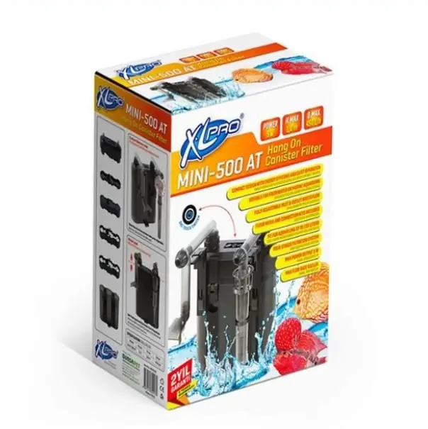 XLPRO 500AT Mini Dış Filtre 450L/S