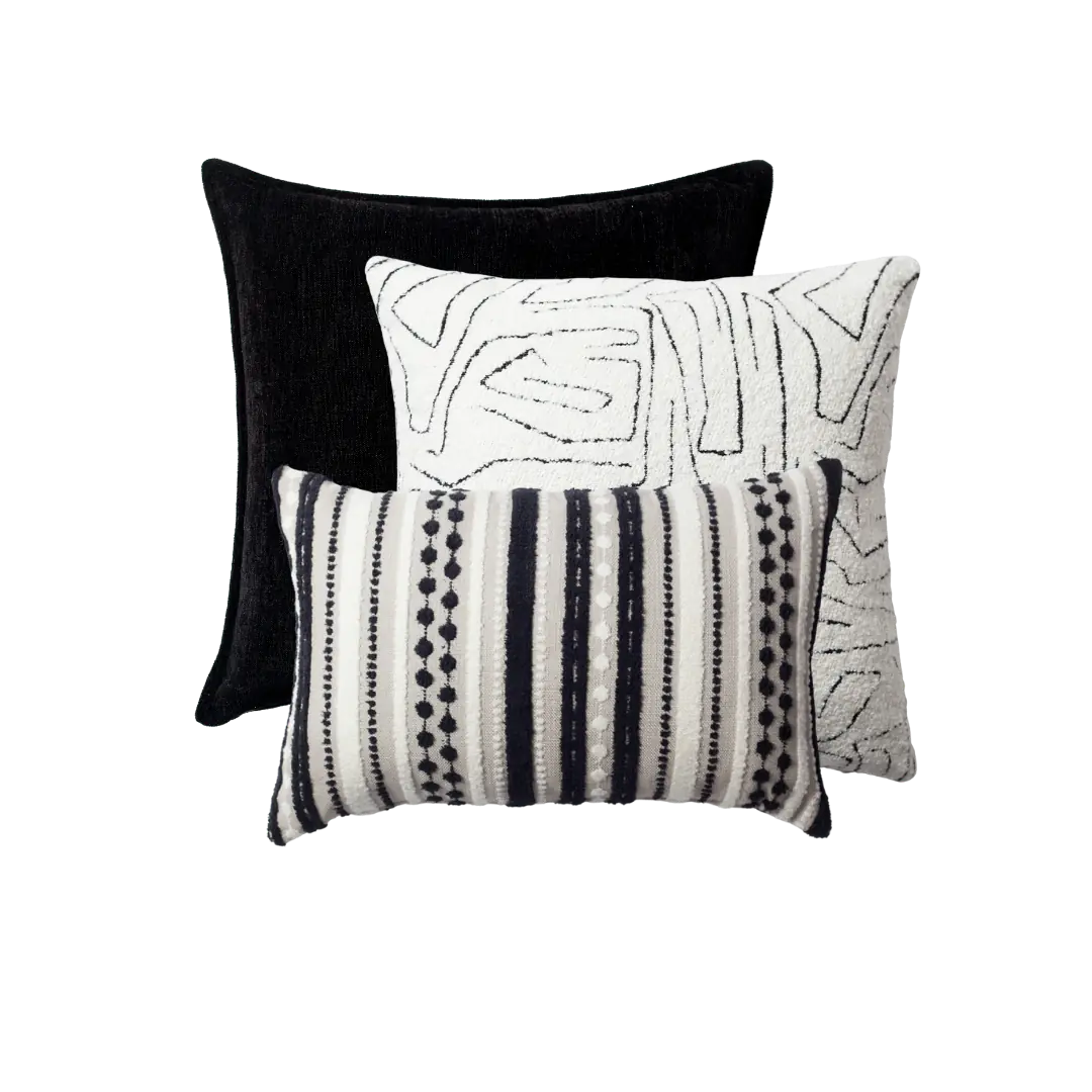 "Amorf & Nomad" 3-Piece Cushion Combo Set