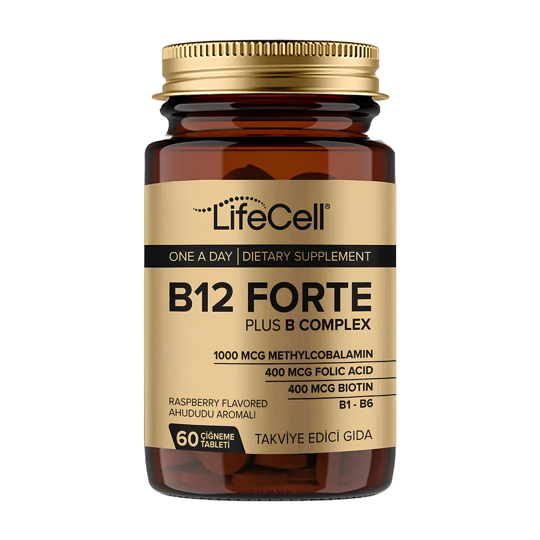 B12 FORTE PLUS B COMPLEX | Güçlü B12 Takviyesi | Lifecell