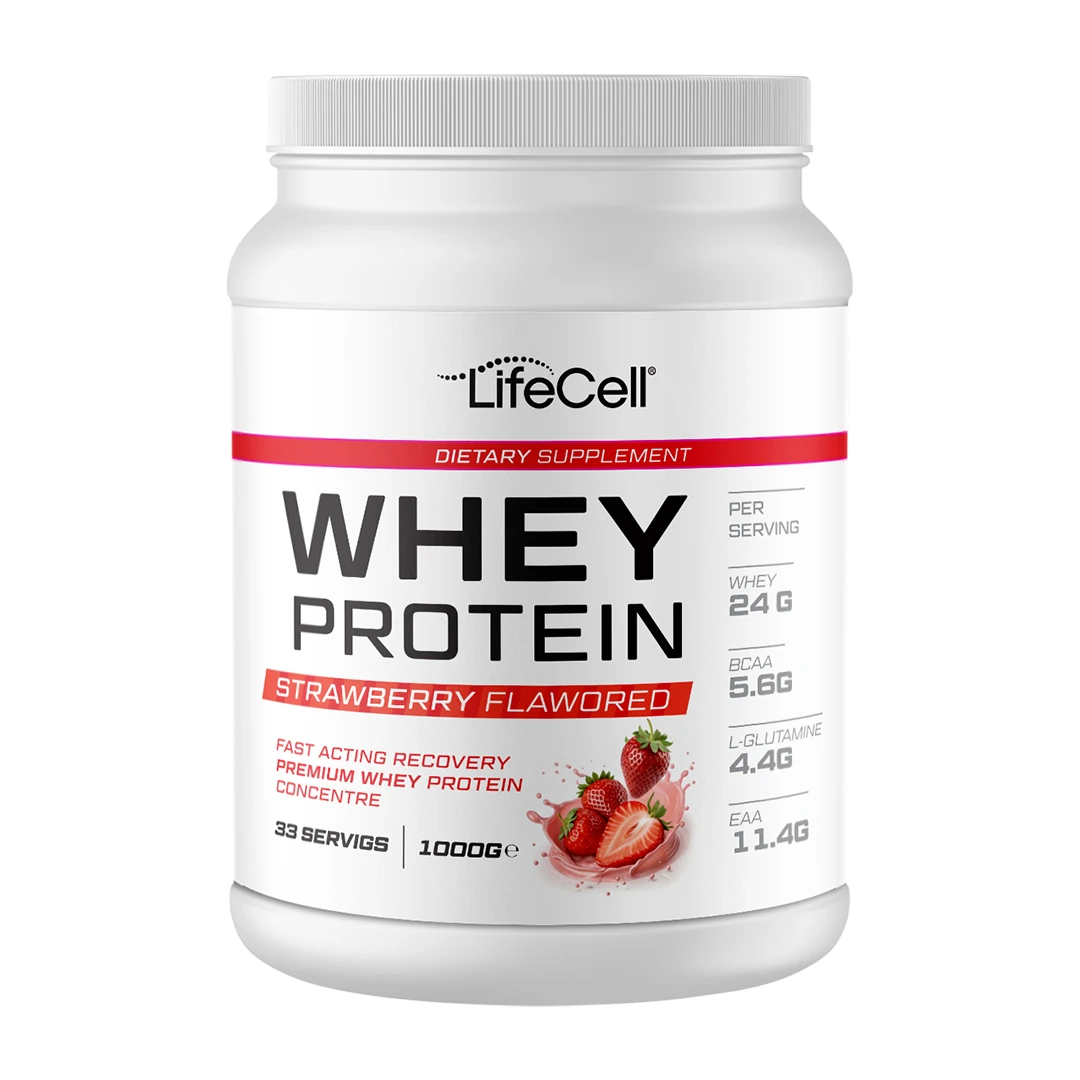 Whey Protein Tozu – Çilek Aromalı