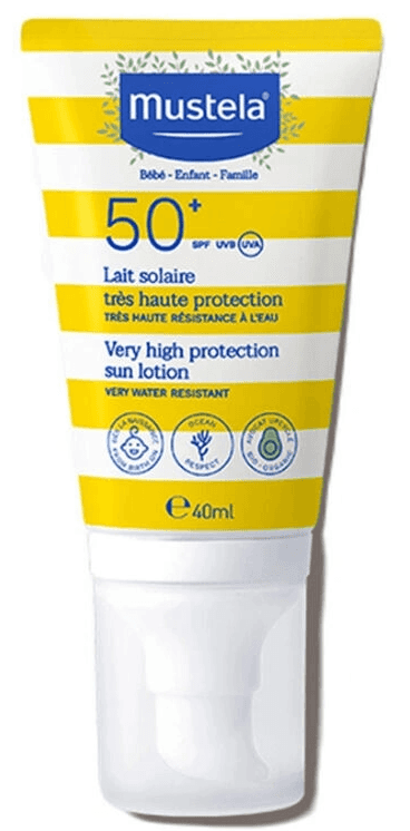 Mustela SPF 50+ Güneş Losyonu 40 ml I Vİtafresco.com