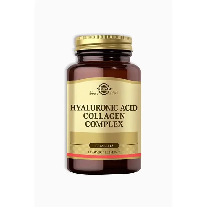 Solgar Hyaluronic Acid Collagen Complex 30 Tablet I Vitafresco.com