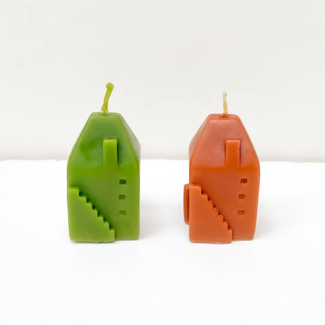 2'li Yılbaşı Mumu - Ev