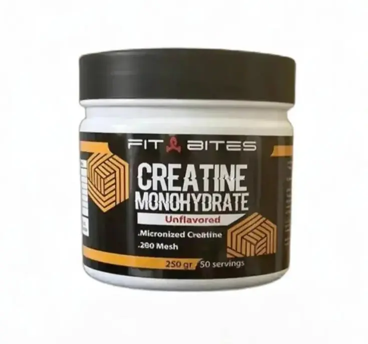 Fit Bites Creatine Monohydrate 250 Gr | Aromasız Kreatin (50 Servis)